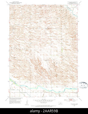 Taylor, Nebraska, map 1952, 1:24000, United States of America by ...