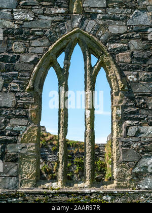 Ruins of Oronsay Priory Isle of Oronsay Scotland June 2013 Stock Photo ...