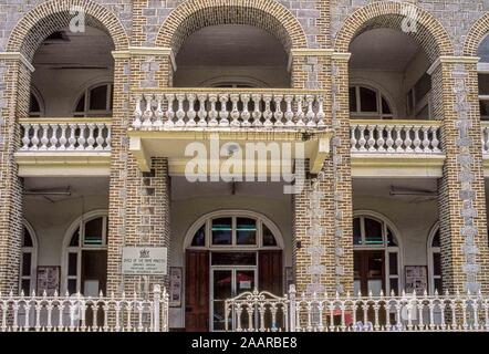 Trinidad Port of Spain Library Stock Photo - Alamy