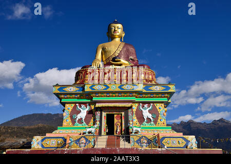 Tawang, Arunachal Pradesh, India - The colour Tibetan entrance Gate and ...