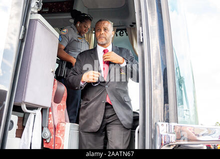Bethune-Cookman head coach Terry Sims watches from the sideline during ...