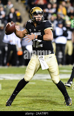 Colorado Buffaloes quarterback Steven Montez (12) in the first half of ...