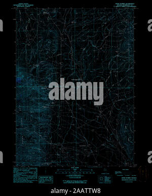 Denio, Nevada, map 1990, 1:24000, United States of America by Timeless ...