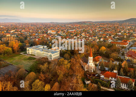 The Károlyi Castle in Fót, Hungary Stock Photo - Alamy