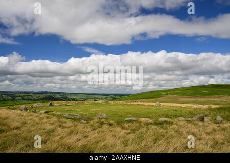The Cockpit Stone Circle, Askham Fell, near Penrith, Cumbria UK Stock ...