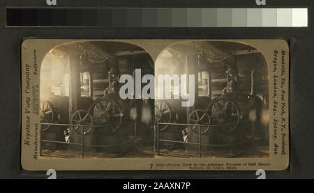 Filters used in the Alberger process of salt manufacture, St. Clair ...