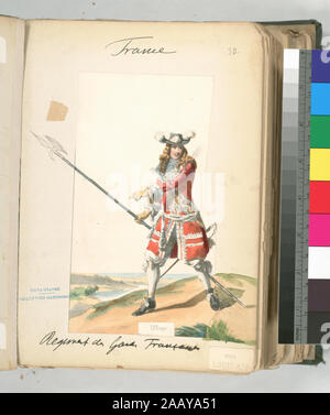 Soldier of France 1650-1678 Louis XIV Stock Photo - Alamy