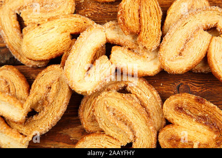 multiple layered shortbread cookies on white isolated background Stock ...