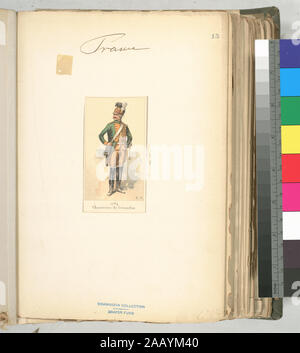 Soldier of France 1780-1786 Stock Photo - Alamy