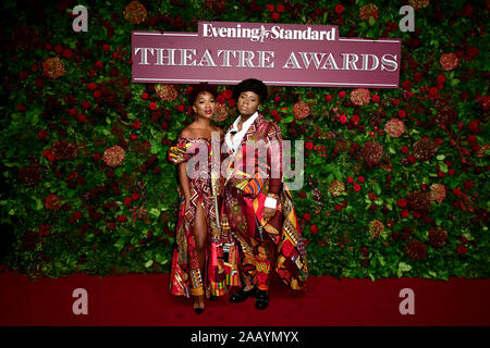 Cherrelle Skeete (left) and Shiloh Coke attending the 65th Evening ...
