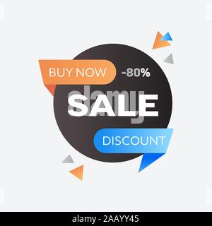 A vector of the poster Today new offer 25 percent off shop now Stock ...