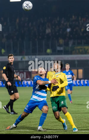 ZWOLLE, PEC Zwolle - Fortuna Sittard, 23-11-2019, football, Dutch ...