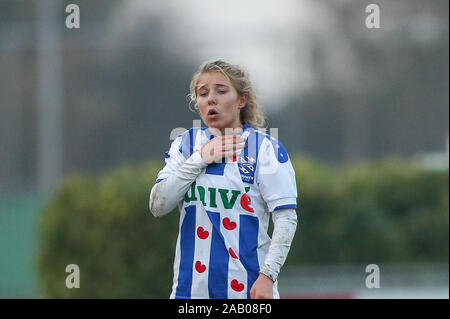 24 november 2019 Heerenveen, The Netherlands Soccer Dutch Women ...