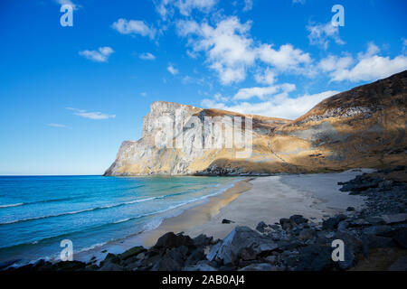Shot in Flakstad municipality, from the western part of Lofoten islands ...