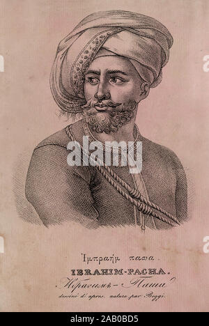 Engraving of Pargalı Ibrahim Pasha (Ibrahim Pasha of Parga; 1495 – 1536 ...