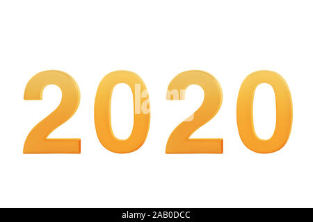 Happy New Year 2020 January 1st concept Stock Photo - Alamy