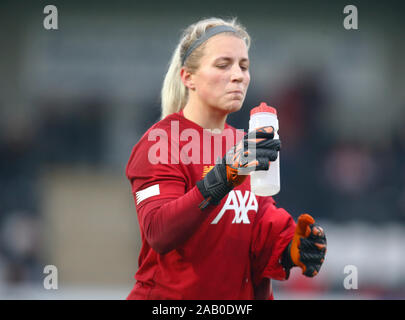 BOREHAMWOOD, ENGLAND - NOVEMBER 24: L-R Fran Kitching, Missy Bo Kearns ...