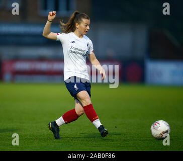 Becky Jane of Liverpool Women during Barclays Women's Super League ...