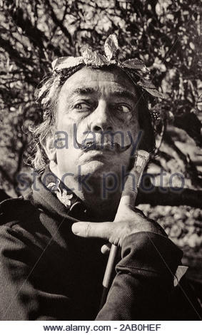 Salvador Dali Spanish Surrealist Painter 1904 1989 A flamboyant Stock ...