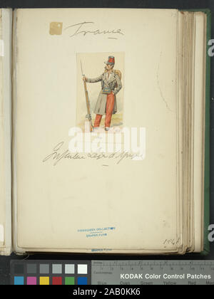 Soldier of France 1841-1842 Stock Photo - Alamy