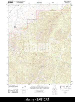 USGS TOPO Map Nevada NV Monte Neva Hot Springs 20120113 TM Restoration ...