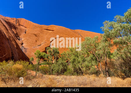 Uluru, Northern Territory, Australia - 18 Sep 19: The Mala walk goes ...