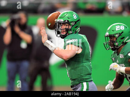 November 23, 2019: North Dakota Fighting Hawks defensive lineman Jaelen ...