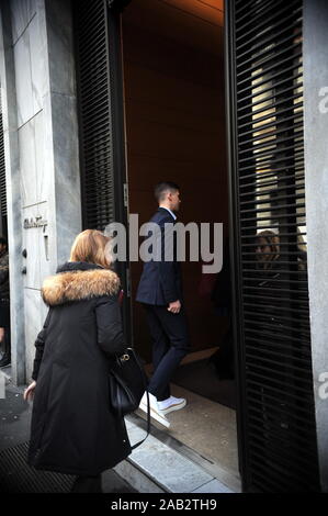 Milan, Hero Fiennes Tiffin in the center Hero Fiennes Tiffin, 22-year ...