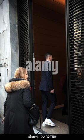 Hero Fiennes-Tiffin Harry Potter Premiere, London, UK Stock Photo - Alamy
