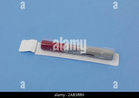 Eindhoven, the Netherlands, 12th November 2019. Humira, adalimumab. A ...