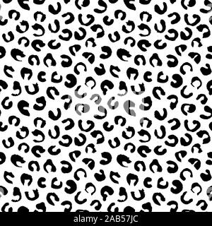 Leopard seamless pattern design, texture illustration background Stock ...