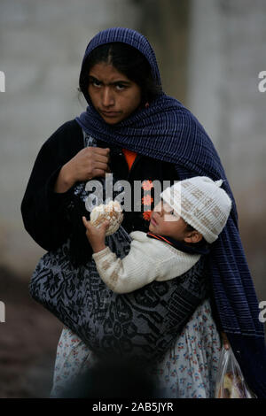 A woman from the indigenous Mixe group in the Mexican State of Oaxaca ...