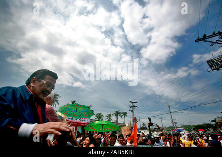 Joseph Estrada, Erap, former President of the Philippines, during the ...