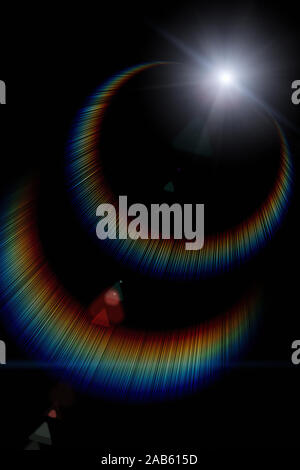 An illustration of a sun light glare Stock Photo - Alamy