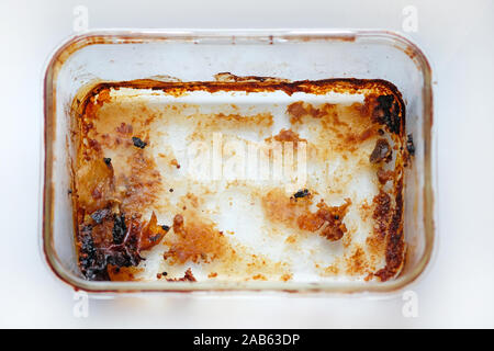 Dirty dishes after baking Stock Photo - Alamy