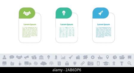 Business infograph. 5 steps. Work process. Numbers in circle graphic ...