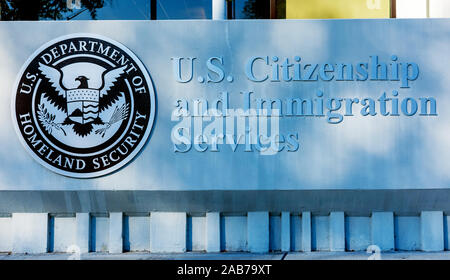 Logo U.S. Citizenship and Immigration Services Passport Stock Photo - Alamy