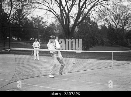 Tennis Players early 1900s Stock Photo - Alamy