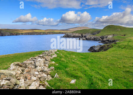Ronas Hill from Ness of Hillswick, dramatic cliffs, interesting geology ...