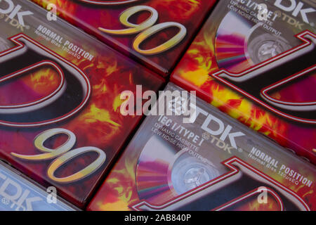 Salem, Tamil Nadu / India - November 24 2019 : Brand new unopened TDK ...