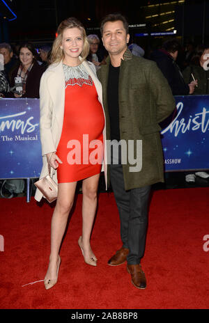 Rachel Riley, with her husband Pasha Kovalev, after she became a Member ...