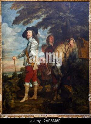 Anton van Dyck Portrait of Charles the First King of England Stock ...