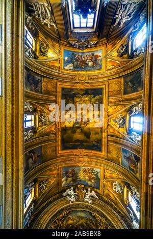 Italy. Rome. The Church of the Gesu, also known as the Jesuits ...