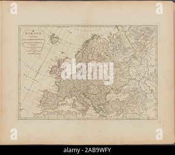 Europe divided into its principal states 1787. Dunn, Samuel, d. 1794 ...