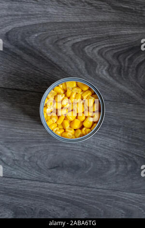 Tin of Sweetcorn Stock Photo - Alamy