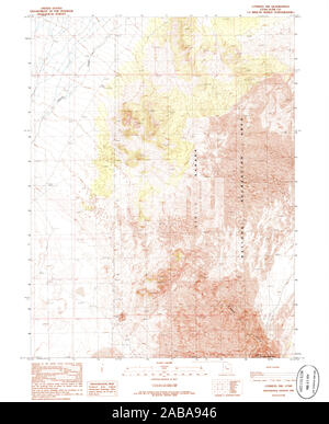 UT Lynndyl NW 250420 1986 24000 Inverted Restoration Stock Photo - Alamy