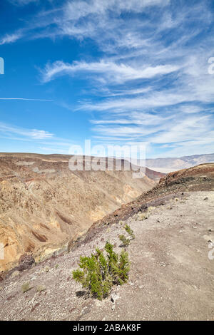 Inhospitable Desert Landscape in Death Valley California, United States ...