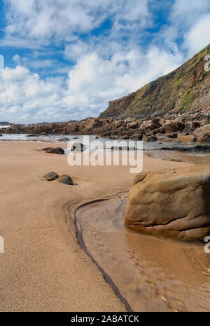 Stanbury beach, Cornwall, South West, UK Stock Photo - Alamy
