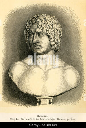 Arminius, oder Hermann der Fürst der Cherusker. Europe, Germany, the ...