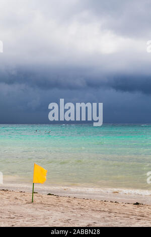 Beach near Tulum in Mexico Stock Photo - Alamy
